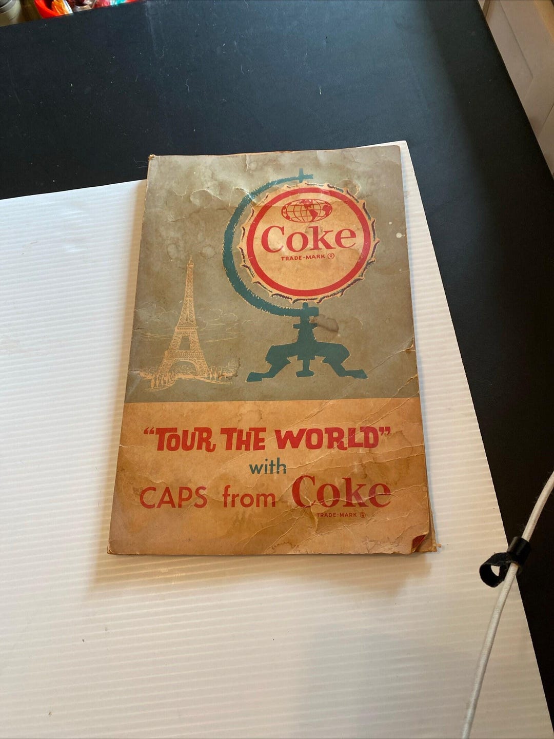 Tour the World With Caps From Coke Coca Cola Activity Book Missing One ...
