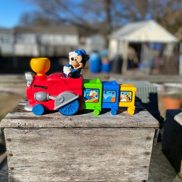 Mickey Mouse Train - Etsy