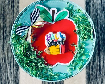 Back to School Cookies Mini Cookie BTS Cookies Teacher Treat First Day ...