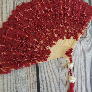 Lace Hand Fan - Etsy