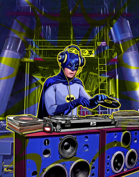 DJ Batman | Etsy