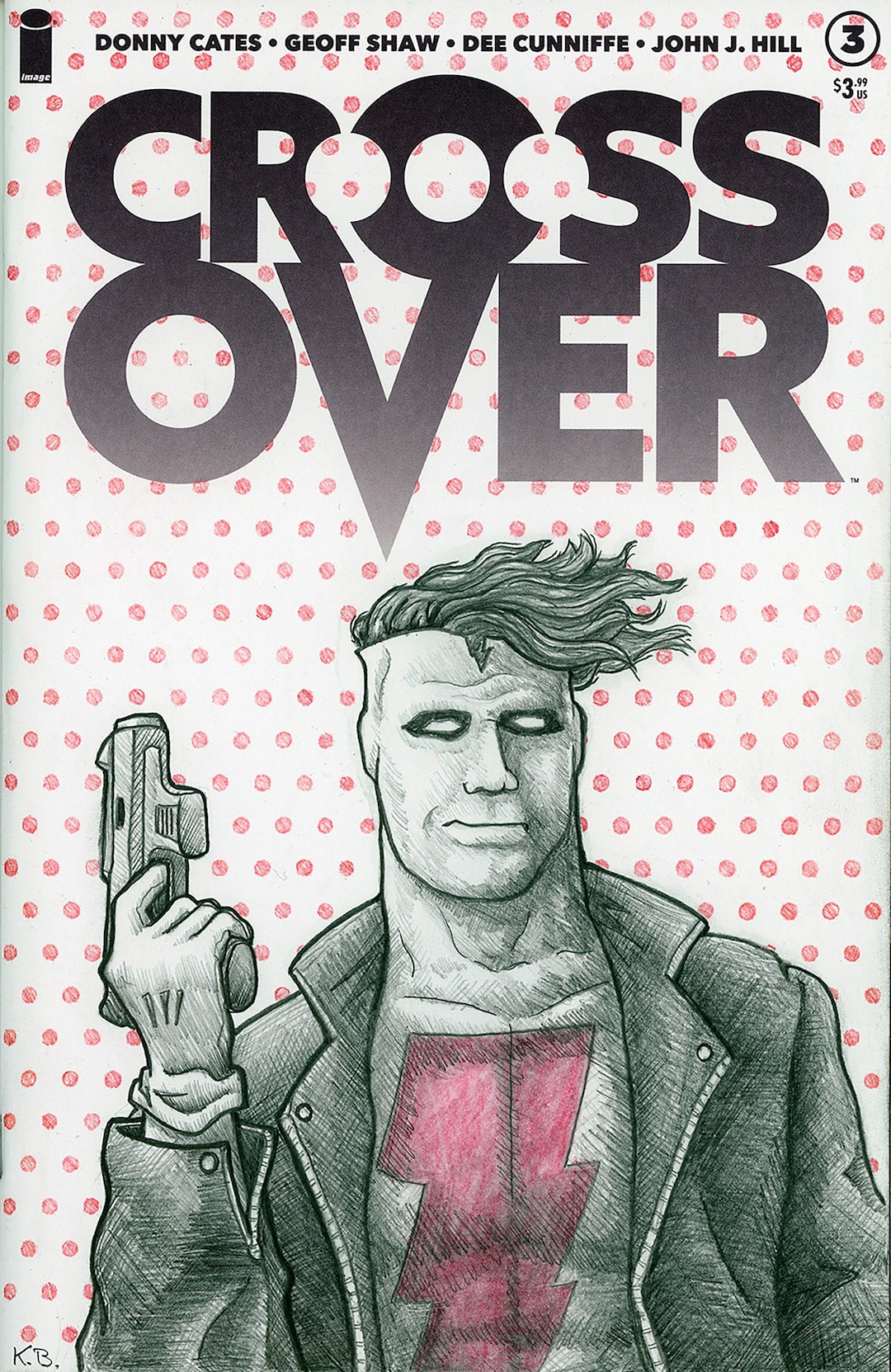 Original Art Sketch Cover – Crossover #3 - Etsy