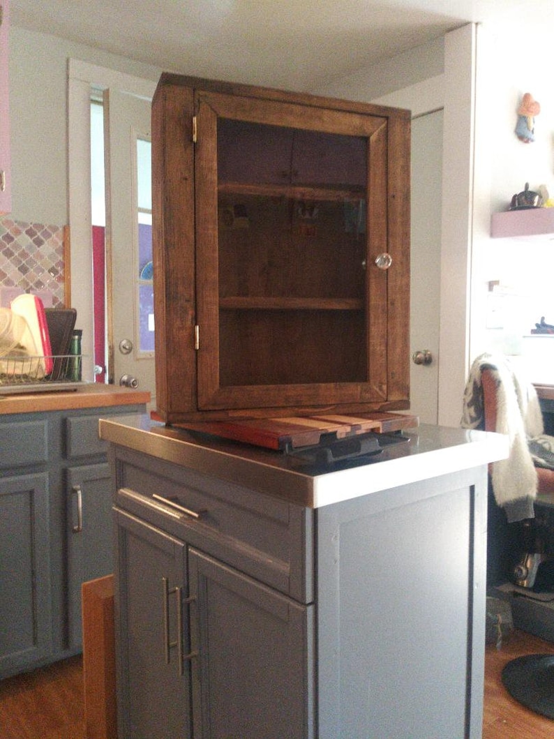 Spice Cabinet Knick Knack Cabinet. - Etsy