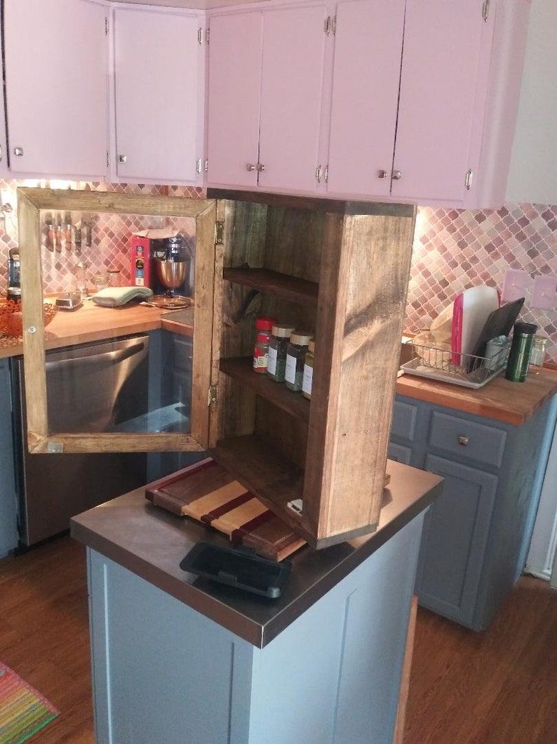 Spice Cabinet Knick Knack Cabinet. - Etsy
