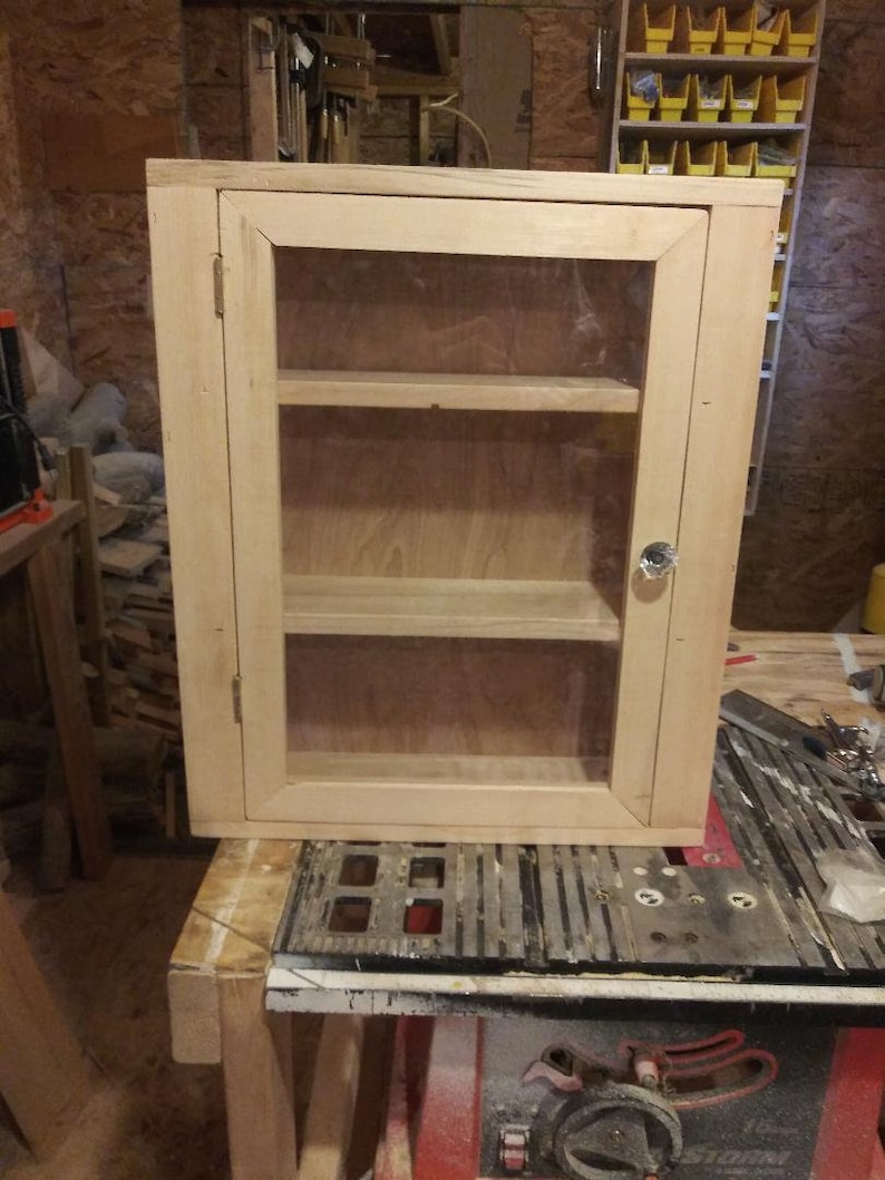 Spice Cabinet Knick Knack Cabinet. - Etsy