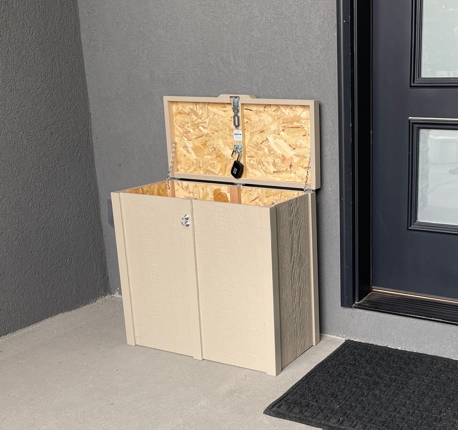 Porch Box Large Lockable Parcel Box Home Delivery Box | Etsy