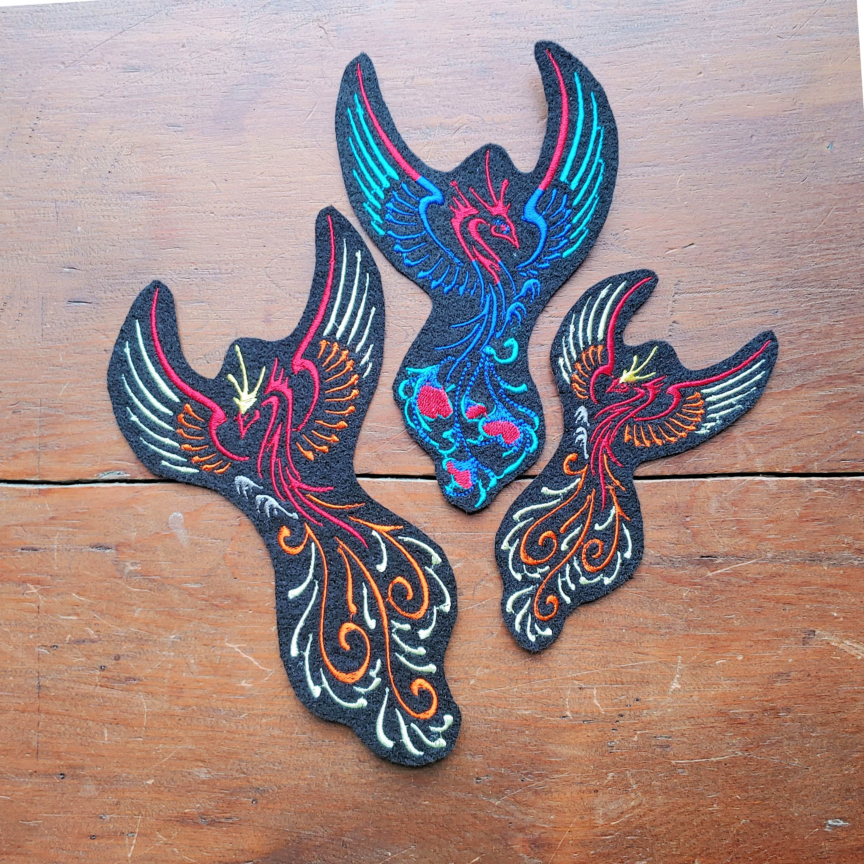 PATCH Tribal Phoenix 2 Styles to Choose From - Etsy
