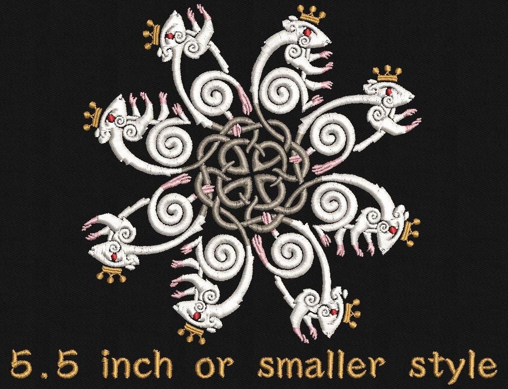 Rat King X 11 Sizes Machine Embroidery - Etsy