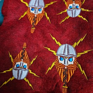 Thor, the Thunderer Machine Embroidery Design X13 Sizes - Etsy