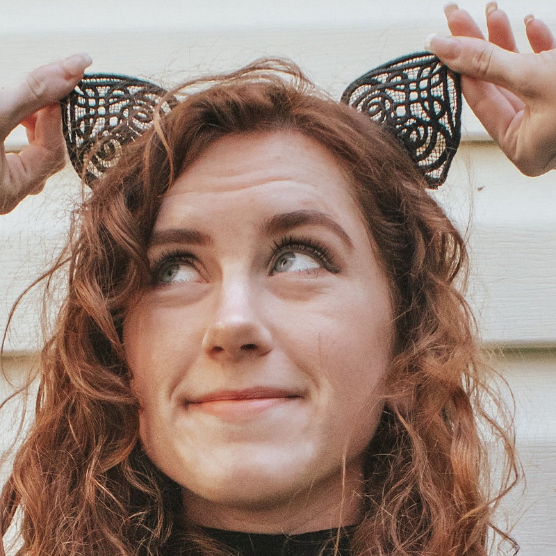 Lace Cat Ears - Etsy