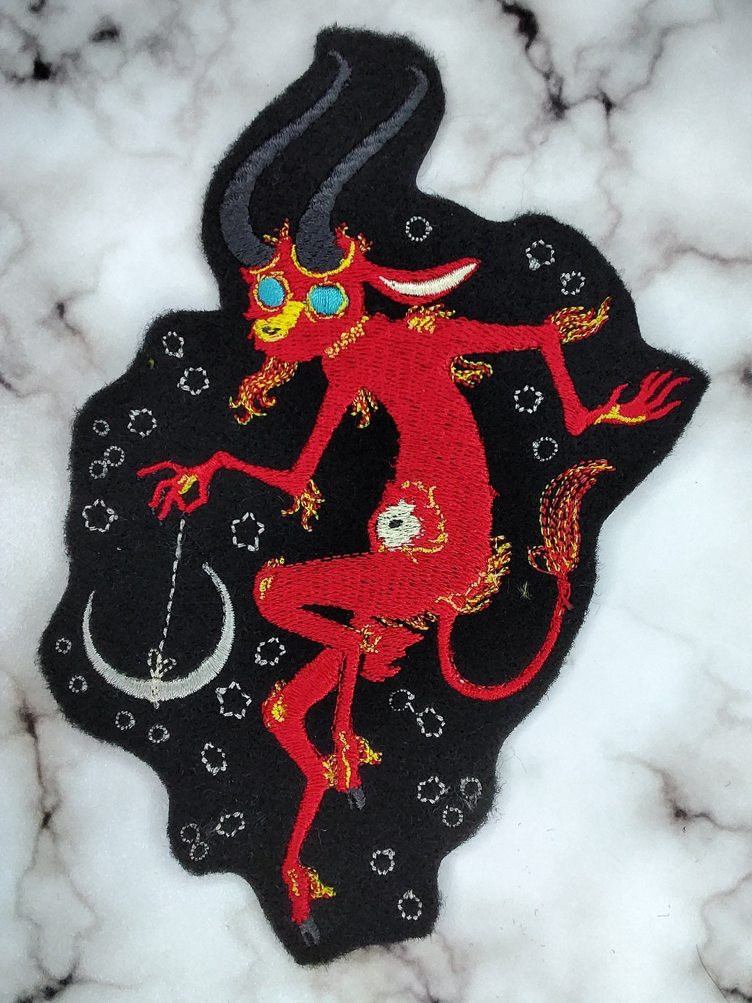 PATCH Chort Demon Russian / Slavic Mythology - Etsy Sweden