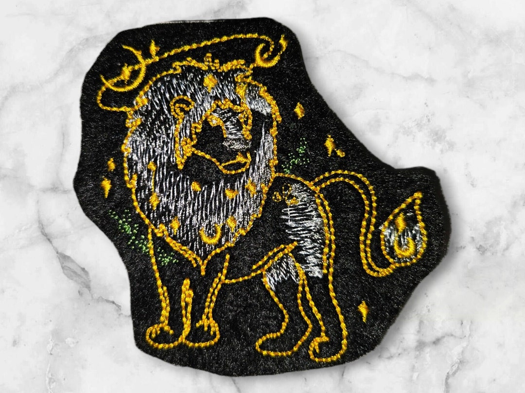 PATCH Zodiac Leo - Etsy