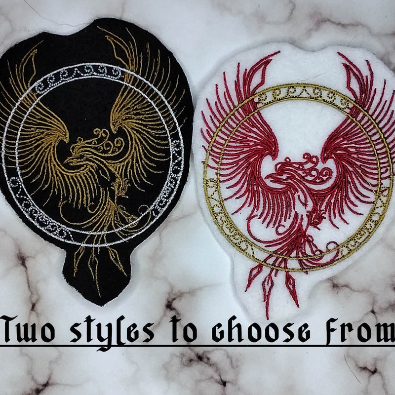 Phoenix Bird Patch - Etsy