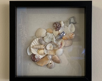 Seashell art | Etsy