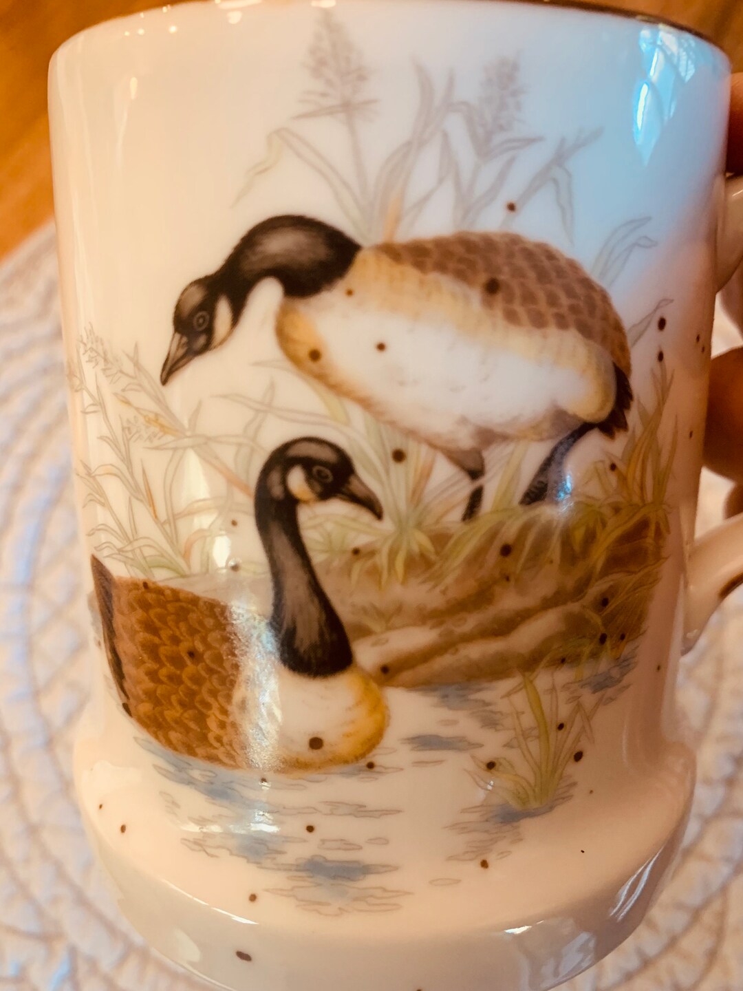 Vintage Large Size JAPAN Coffee Mug With Realistic - Etsy