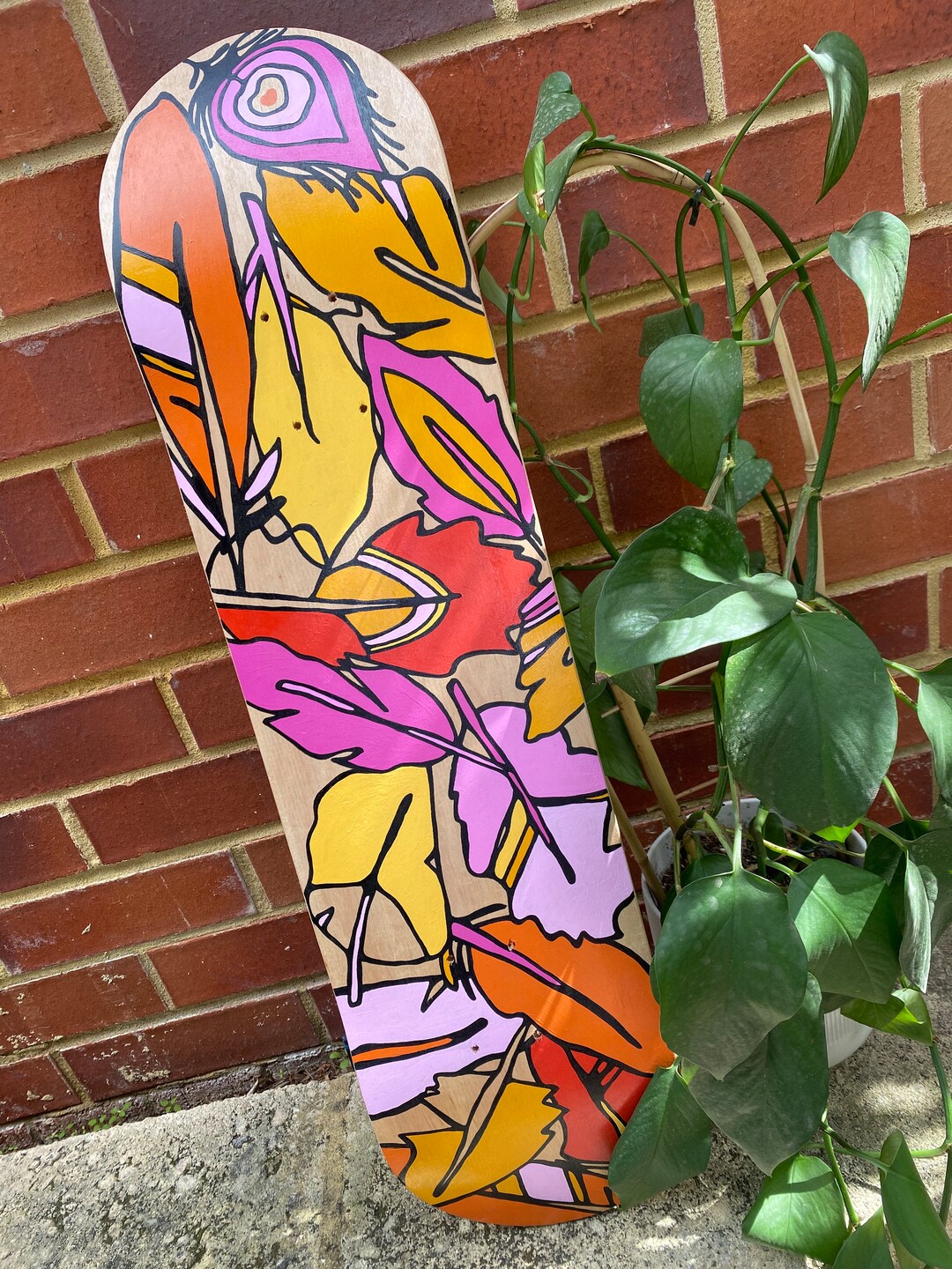 SKATEBOARD DECK - Wall Art // Skateboard - Bedroom Decor - Deck - Skate ...