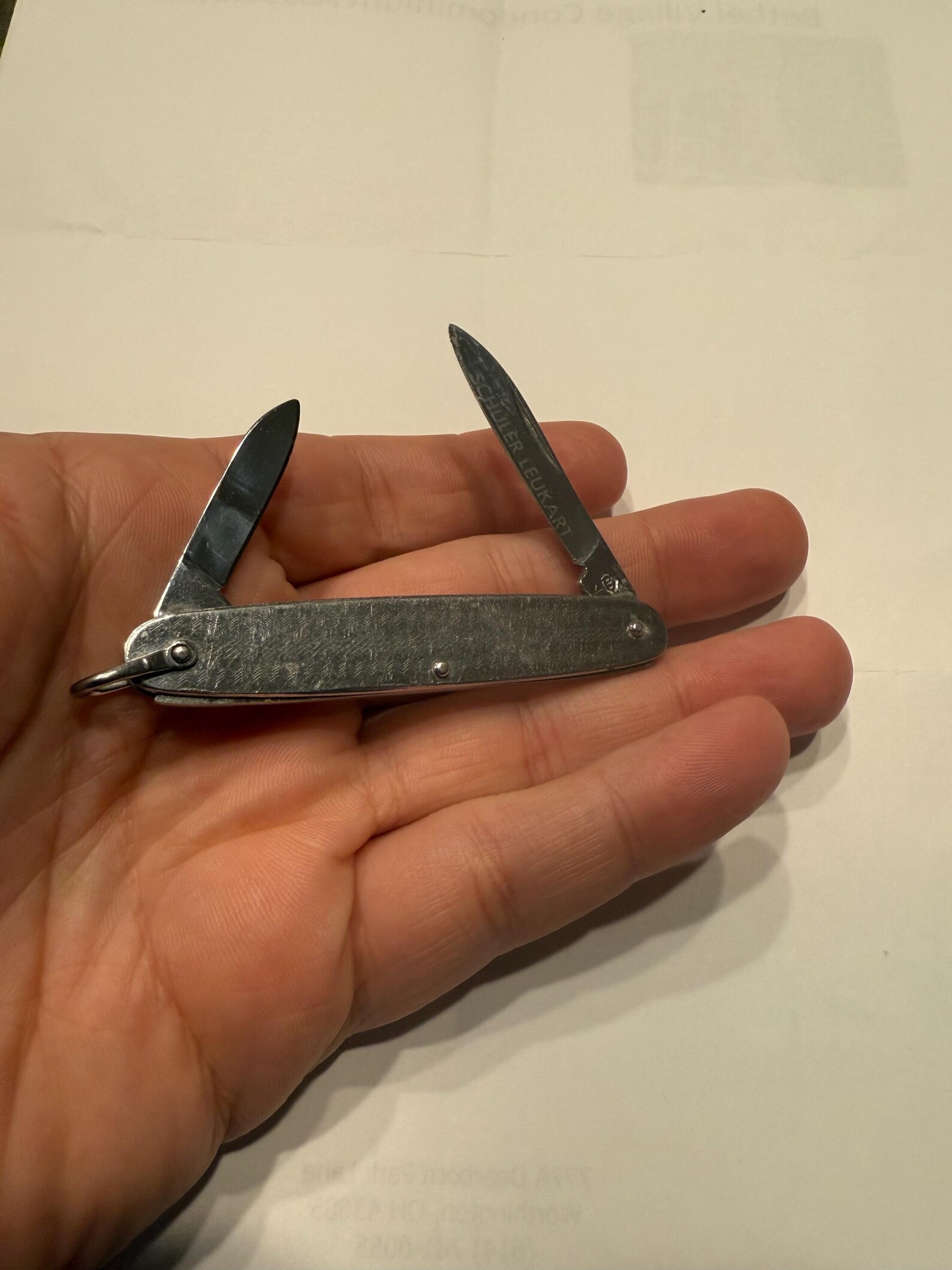 Schumer Leukart Bulgarian Made Gentleman’s Knife 1960’s Knives ...