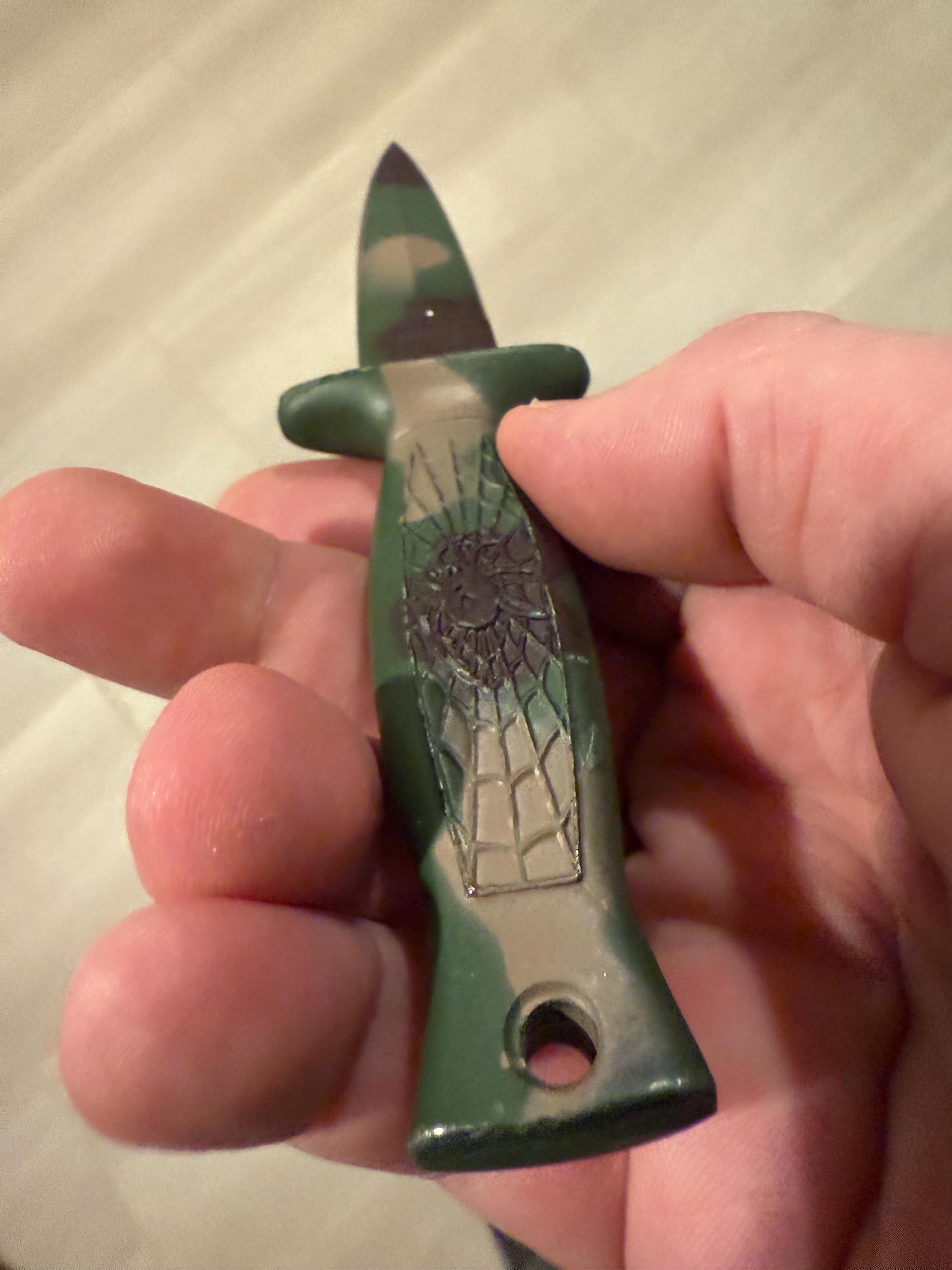 United Cutlery 1980’s Spider Dagger Vintage Fixed Blade - Etsy