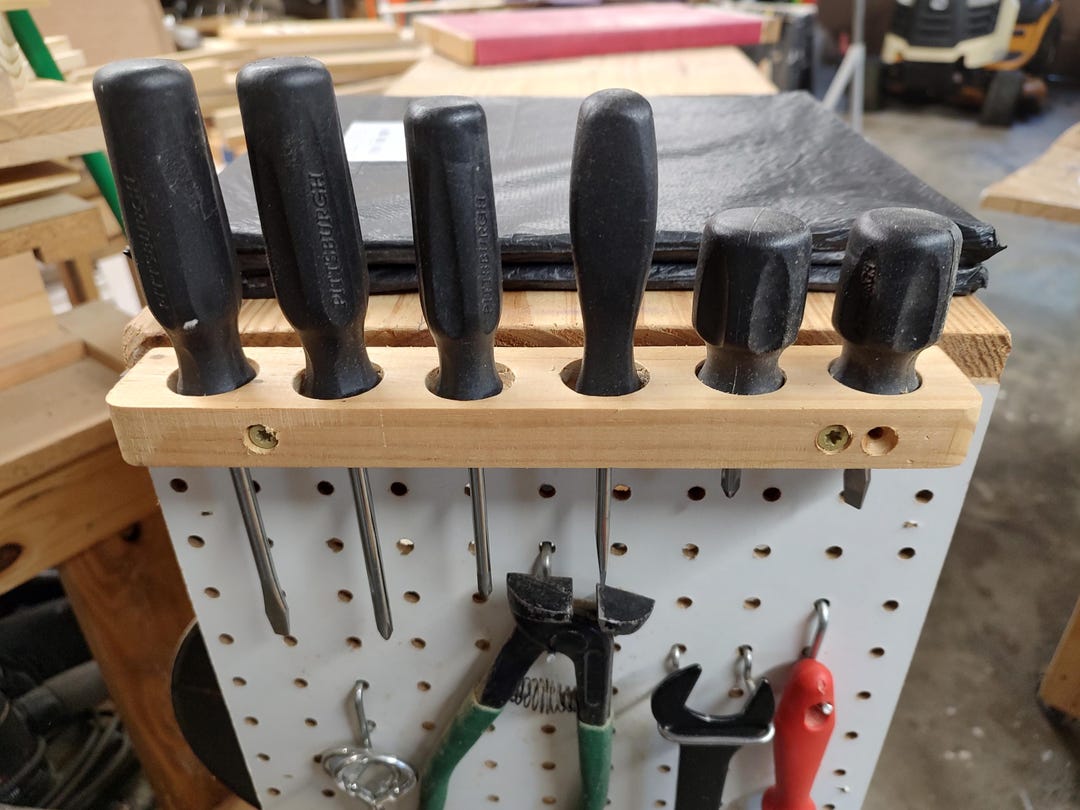 Screwdriver Rack Plans - Etsy
