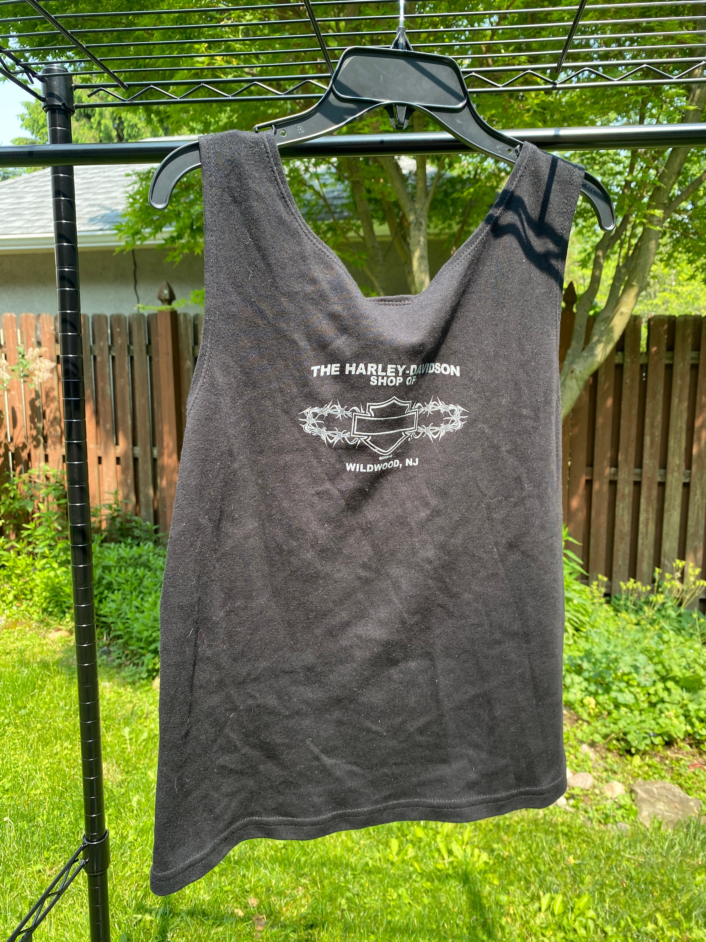 Chain Link Fence Harley Davidson Tank - Etsy