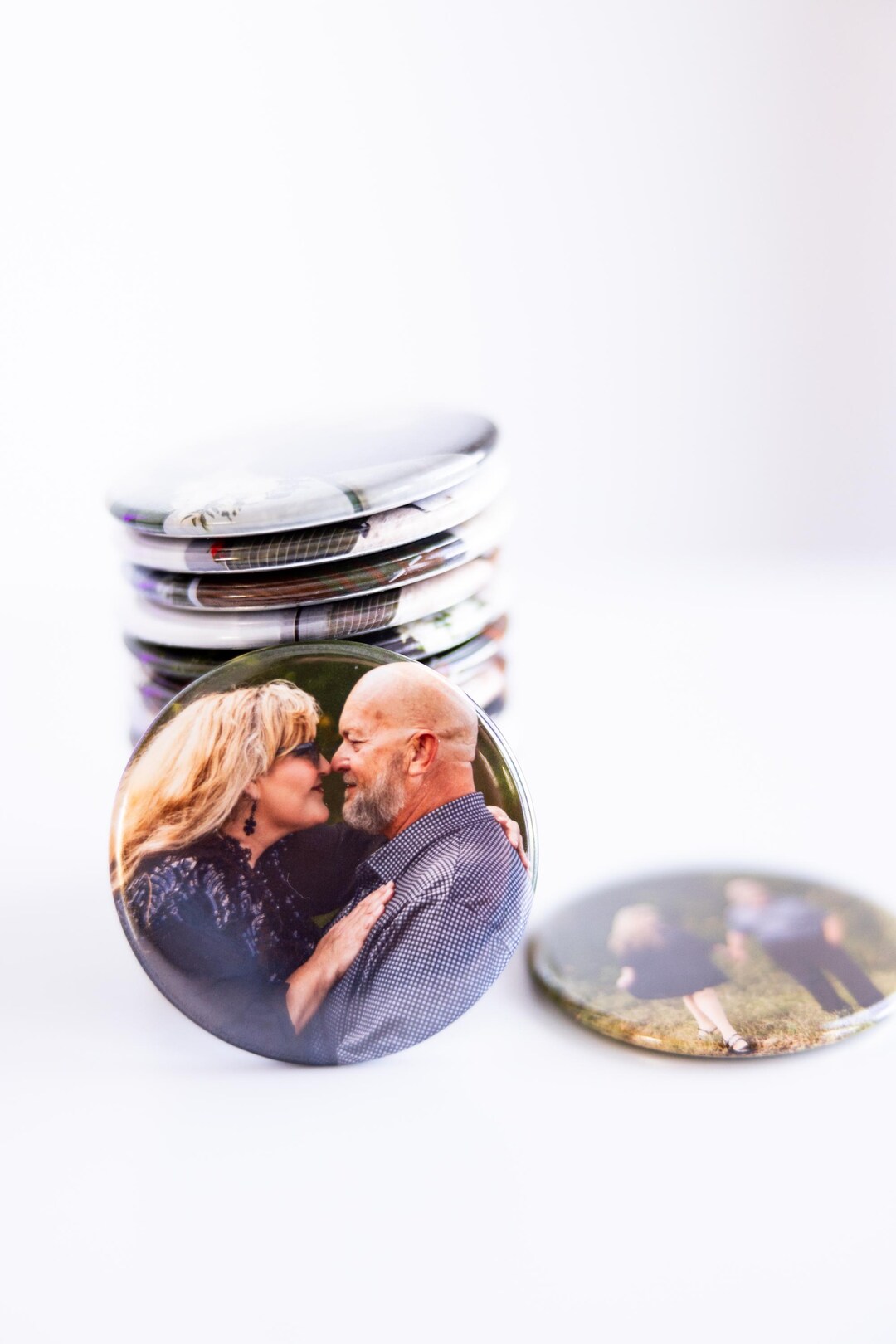 Personalized Photo Magnets - Custom 2.25" Round Keepsakes for Weddings ...