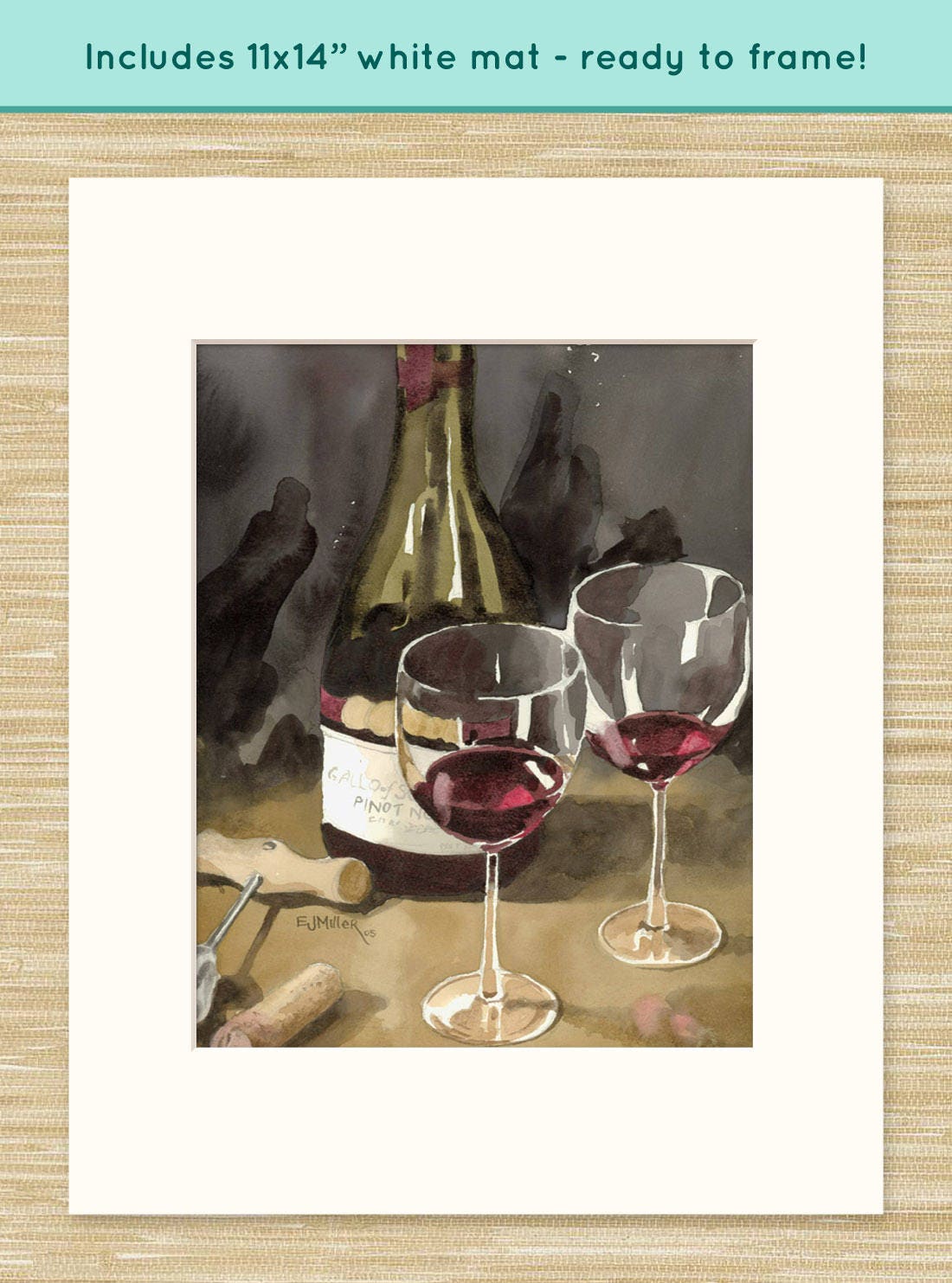 Red Wine Art Print Wine Painting Red Wine Wall Artwork Wine - Etsy