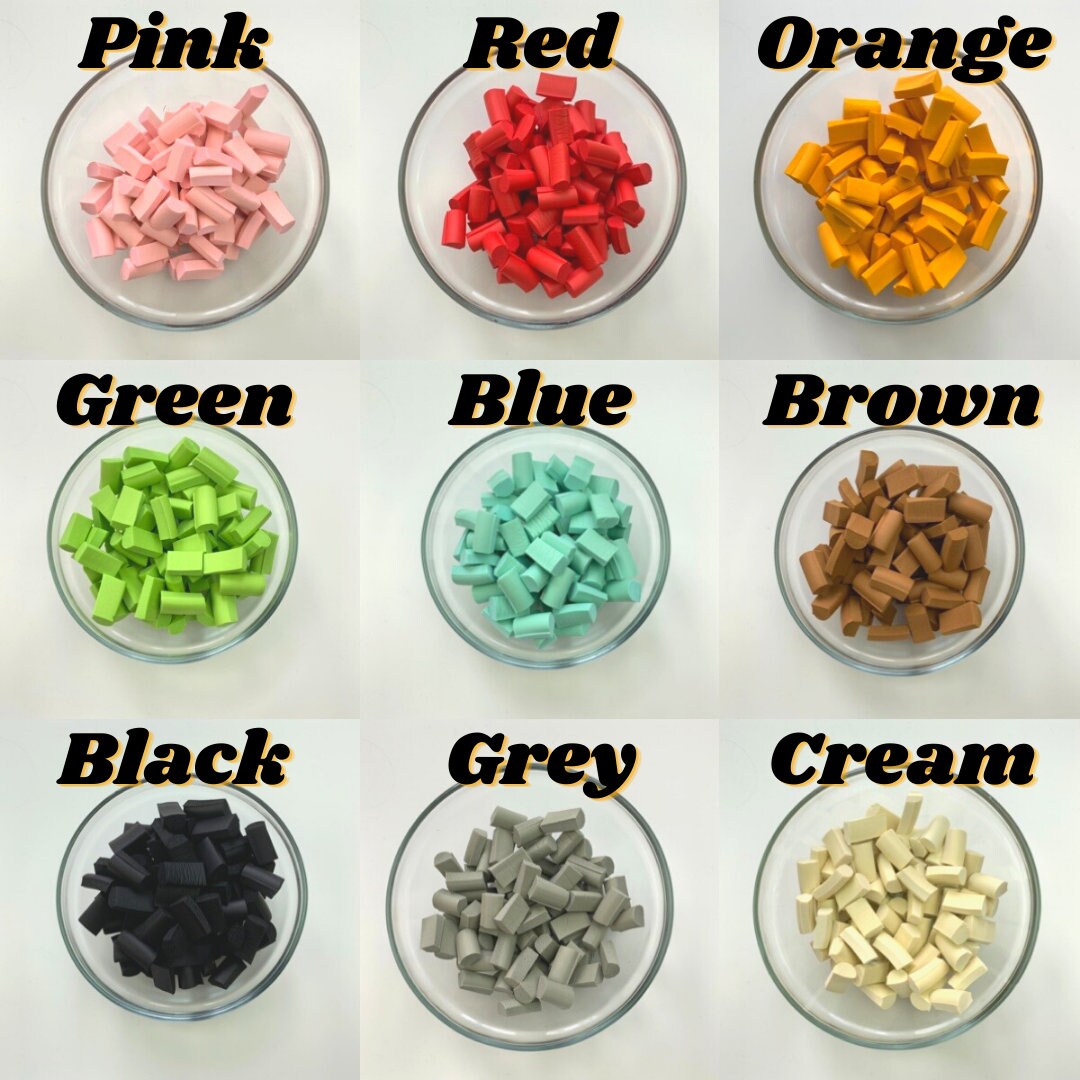 Foam Chunks/java Chips for Slime Choose the Colour, 9 Colours 1 Cup - Etsy