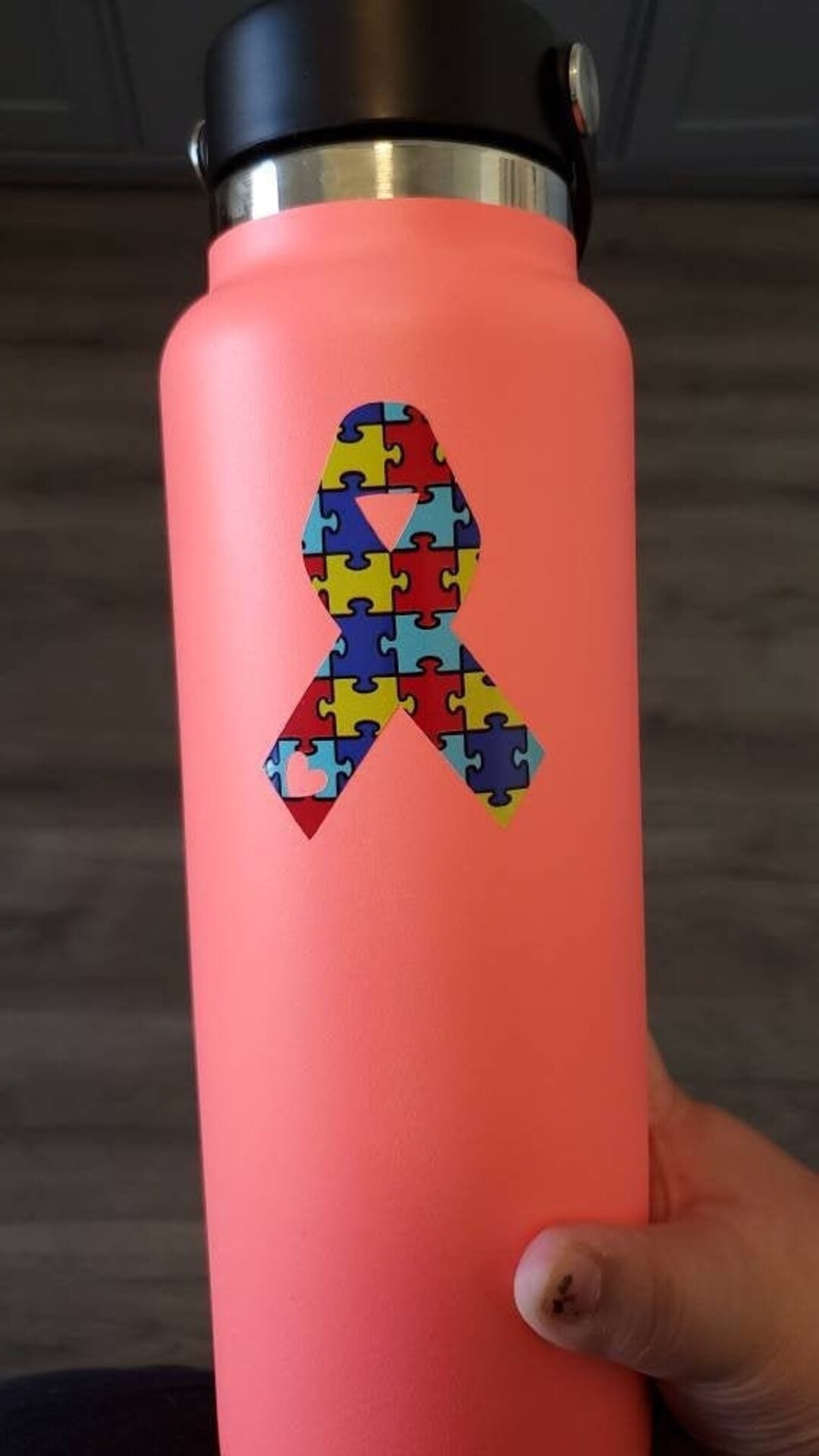 Autism Awareness Ribbon Decal Car Decal Laptop Decal Tumbler Decal - Etsy