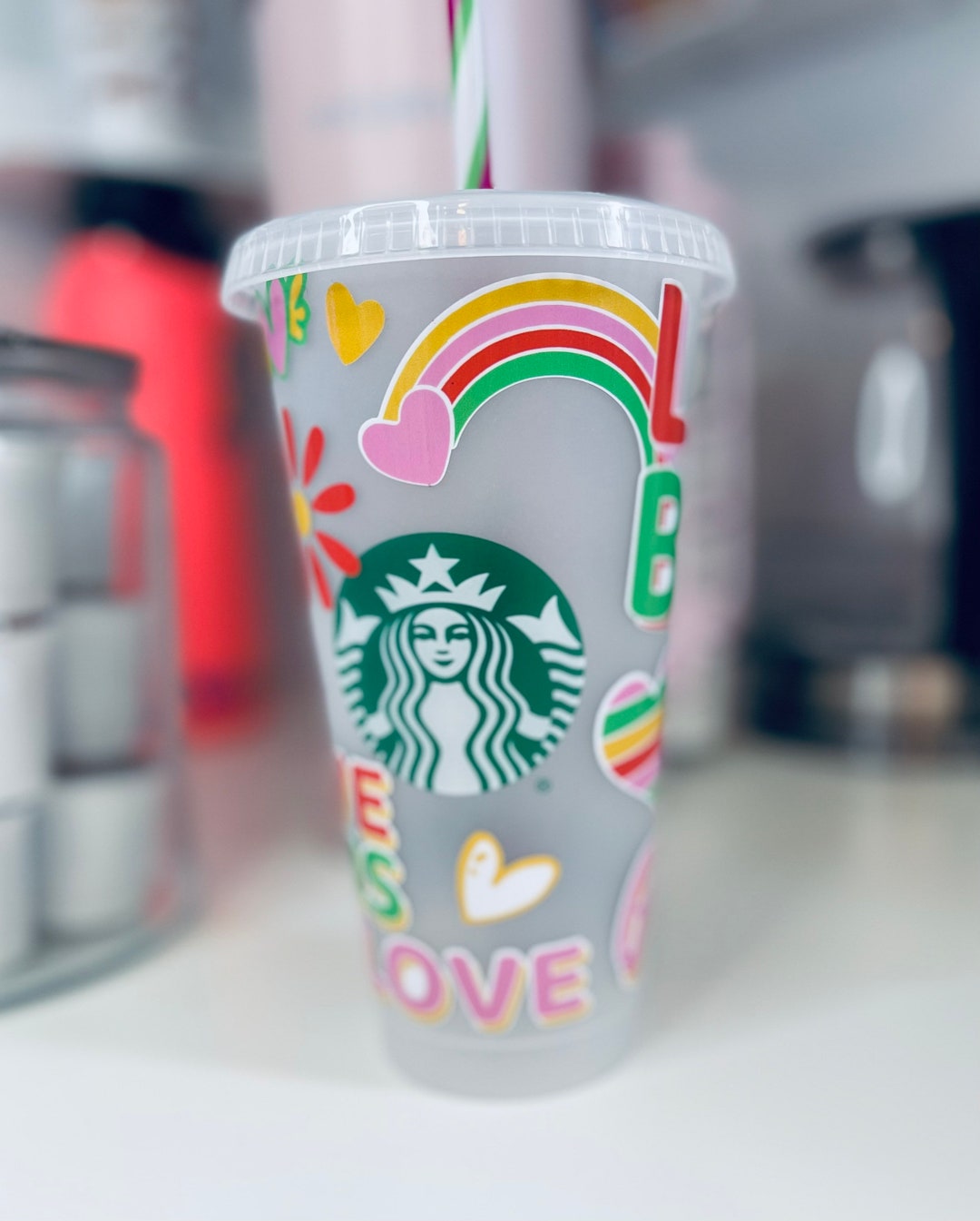 Pride Starbucks Cup Pride Month Lgbtqia Love is Love - Etsy