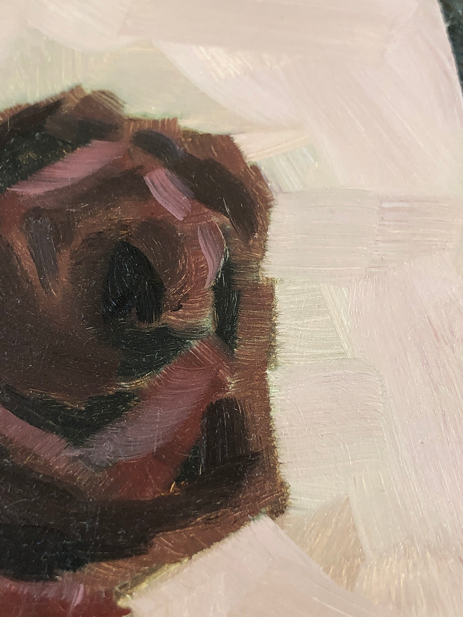 Red Rose 6x8 Inch Flowers Alla Prima Oil Painting on 1/4” Wood ...