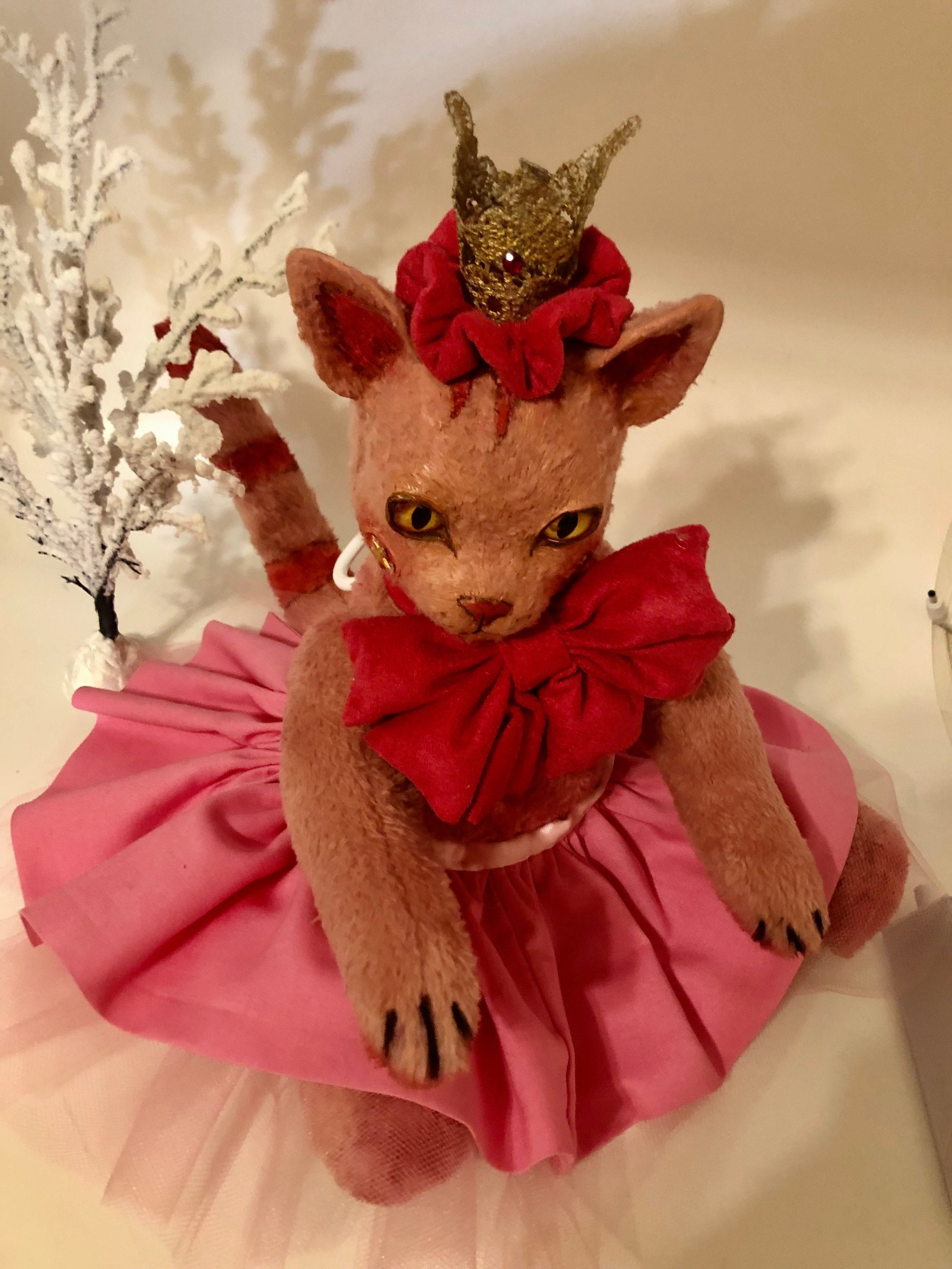 Pink-cat-doll sold - Etsy