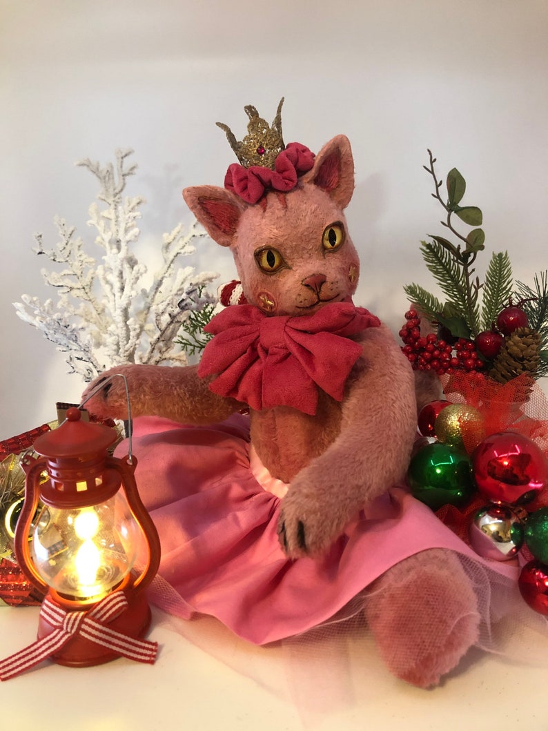 Pink-cat-doll sold - Etsy