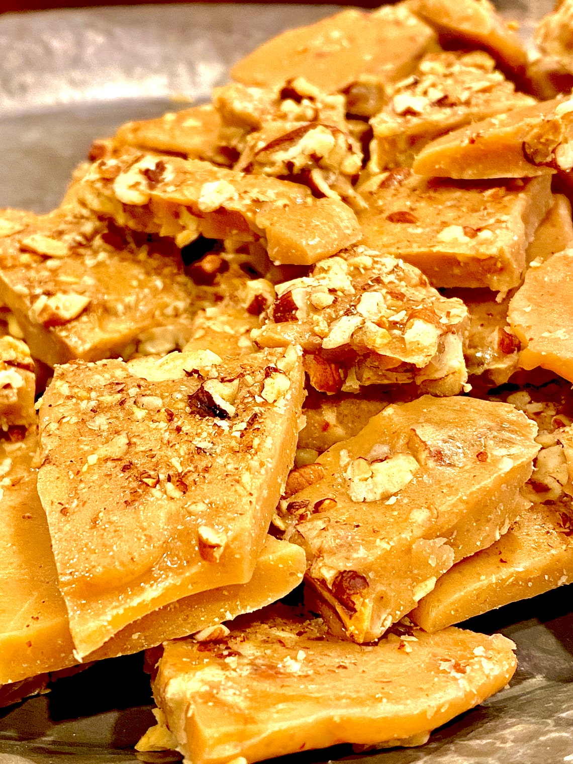 Toffee With Pecans - Etsy