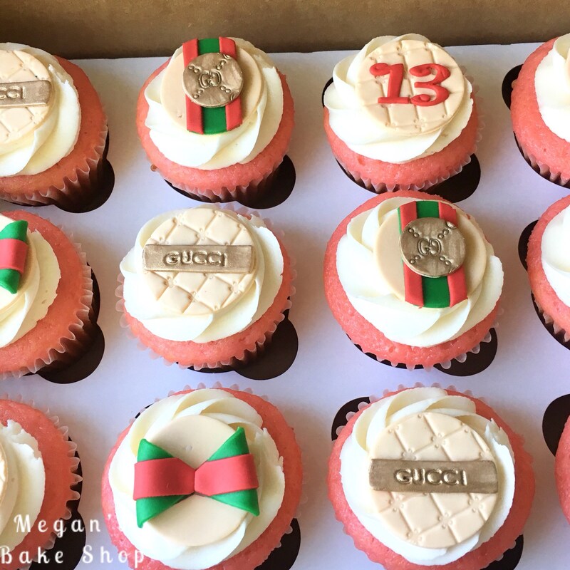 Designer Cupcake Toppers - Etsy