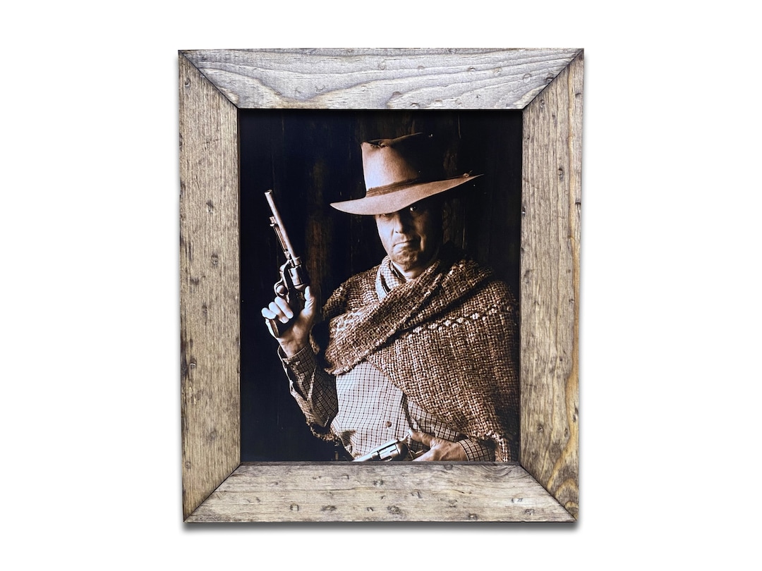 Old West Frame, Rustic Frame With Western Corners. Handmade Distressed ...