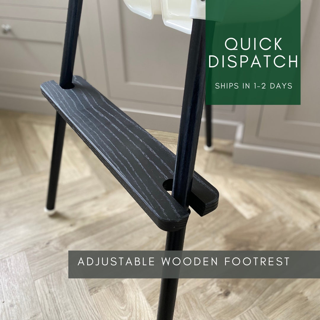 IKEA Antilop Wooden Highchair Footrest | Adjustable Footrest Support ...