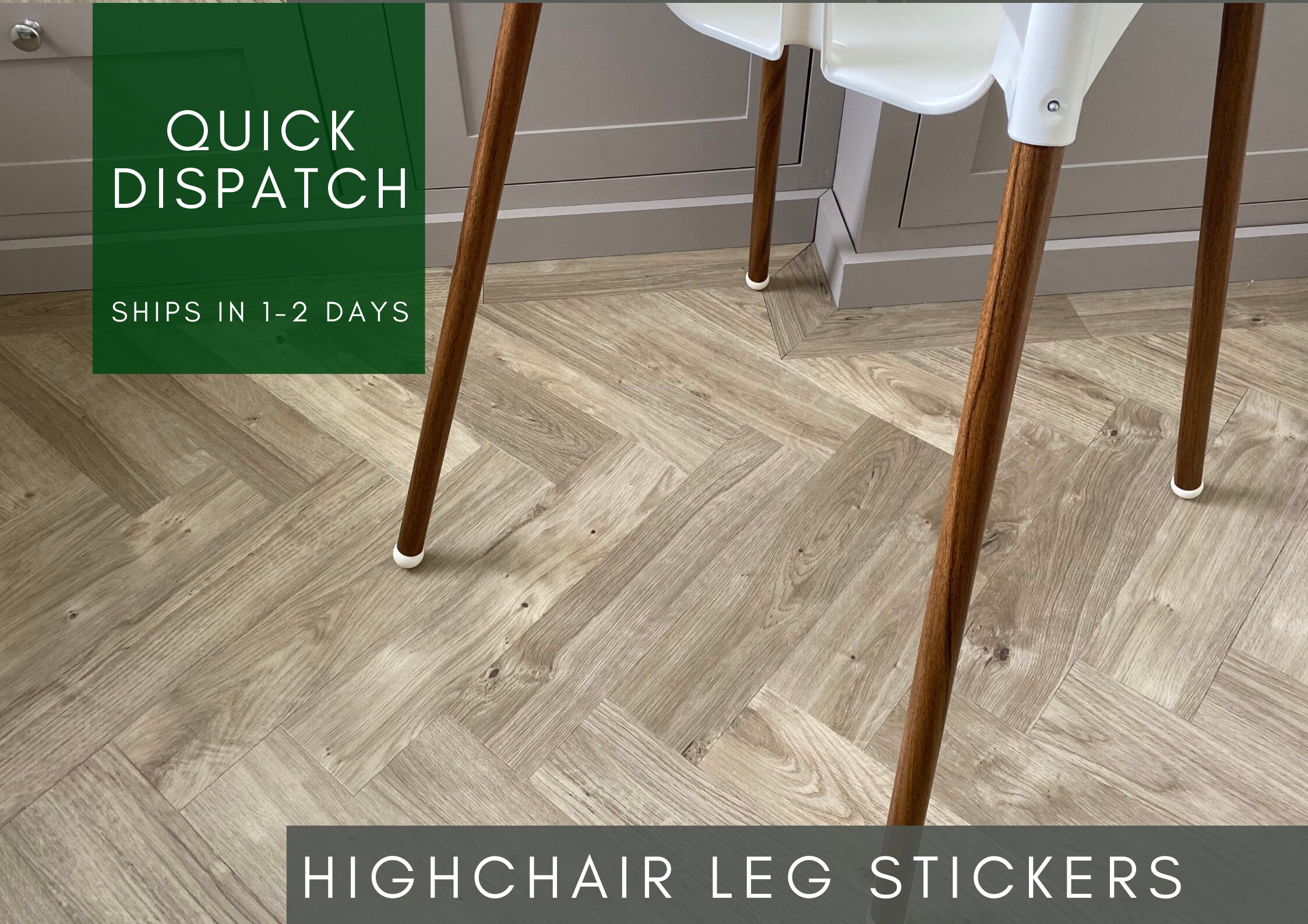 IKEA Antilop Highchair Leg Stickers Set Wood Effect Vinyl - Etsy UK