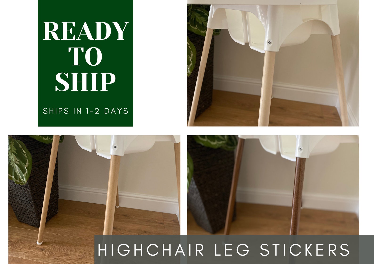 IKEA Antilop Highchair Leg Stickers Set Ready to Ship | Etsy Australia