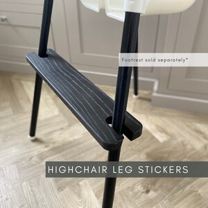 IKEA Antilop Highchair Leg Stickers Set | Wood Effect Vinyl | Decal ...