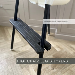 IKEA Antilop Highchair Leg Stickers Set | Wood Effect Vinyl | Decal ...