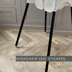 IKEA Antilop Highchair Leg Stickers Set | Wood Effect Vinyl | Decal ...
