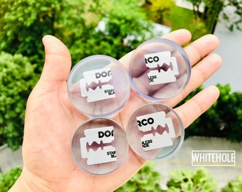 Tunnel Plugspurple/smoke Blackplugs Custom/plugs - Etsy