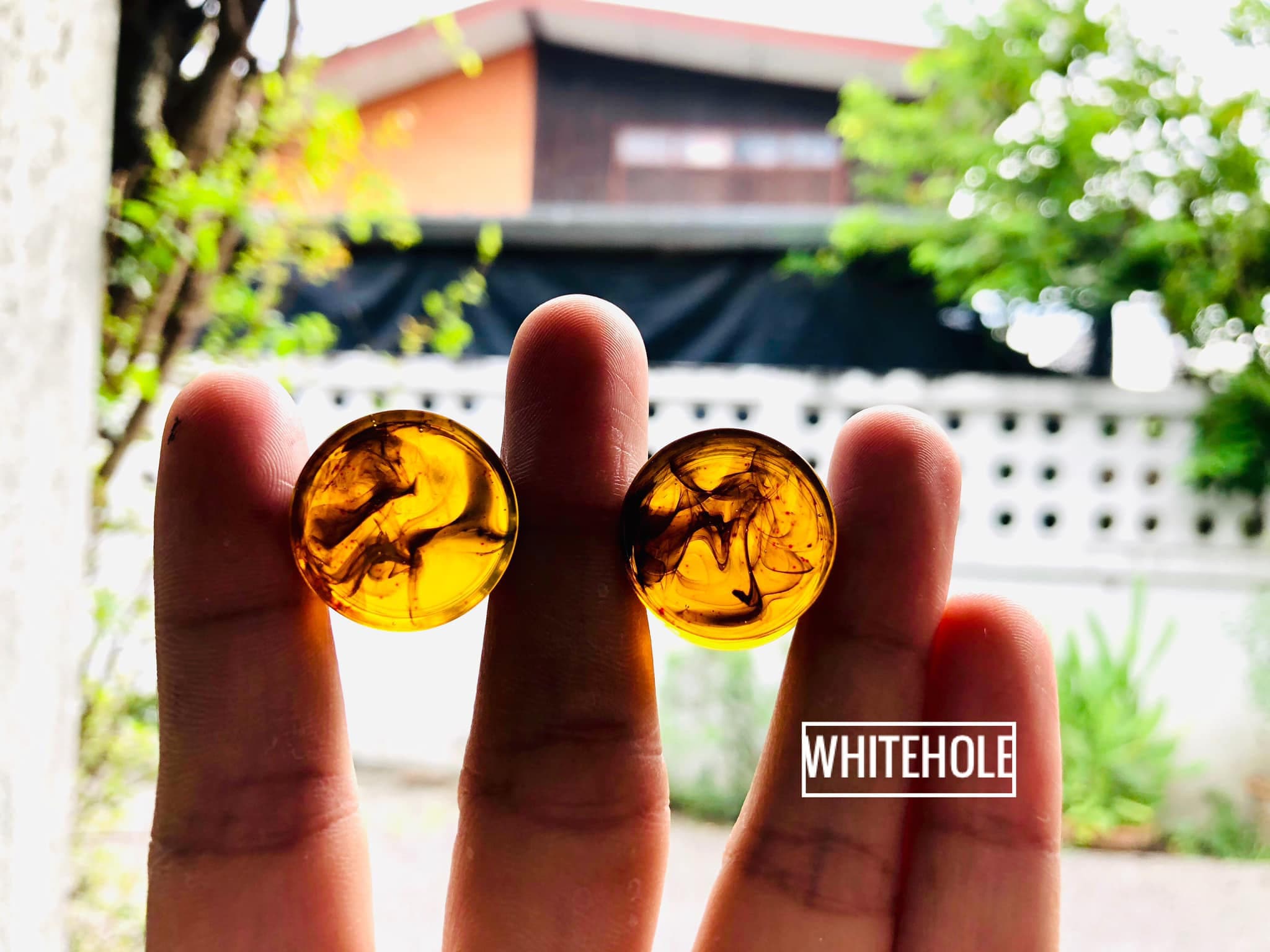 PlugsAmber colorPlugs Custom/Plugs Smoke/Plugs Resin | Etsy