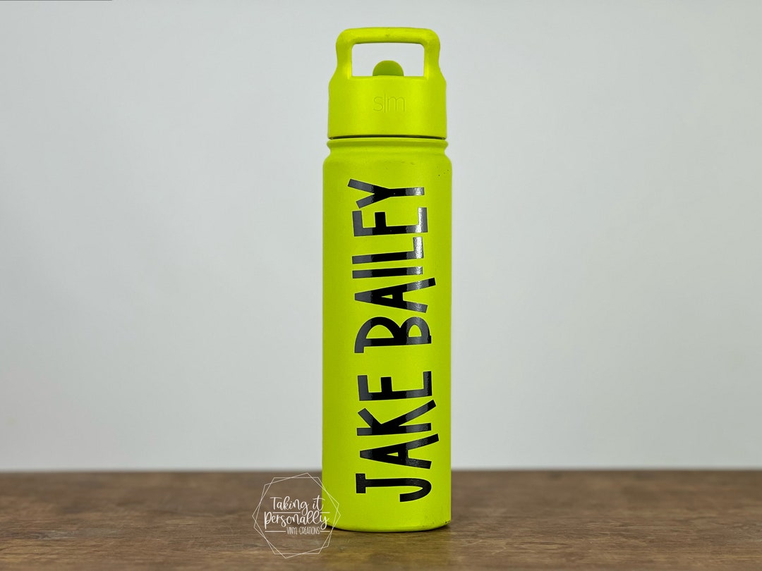 Water Bottle Decals / Personalized Decals - Etsy