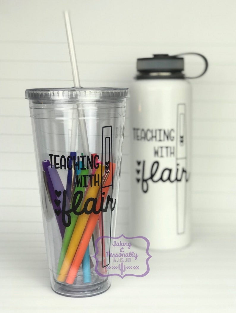 Teaching With Flair / Teacher Appreciation / Teacher Gift/ - Etsy