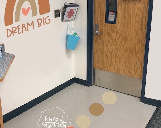 20 Line Markers, Line up Classroom, Classroom Vinyl, Classroom Line up ...