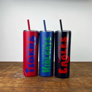 CUSTOM School Spirit Cup / Custom School Cup - Etsy