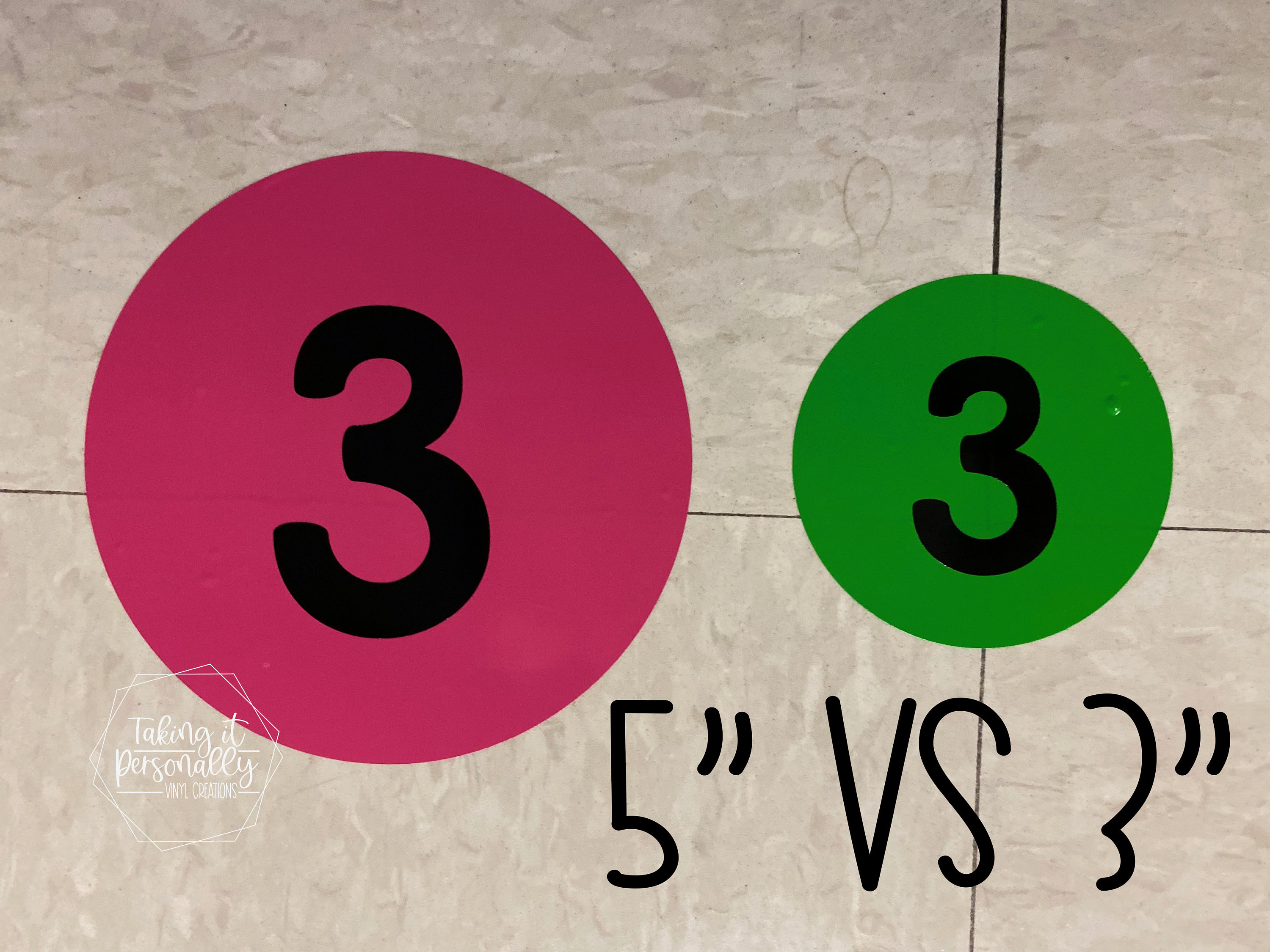 Classroom Line up Dots: Vinyl Floor Stickers, Numbered Decals - Etsy