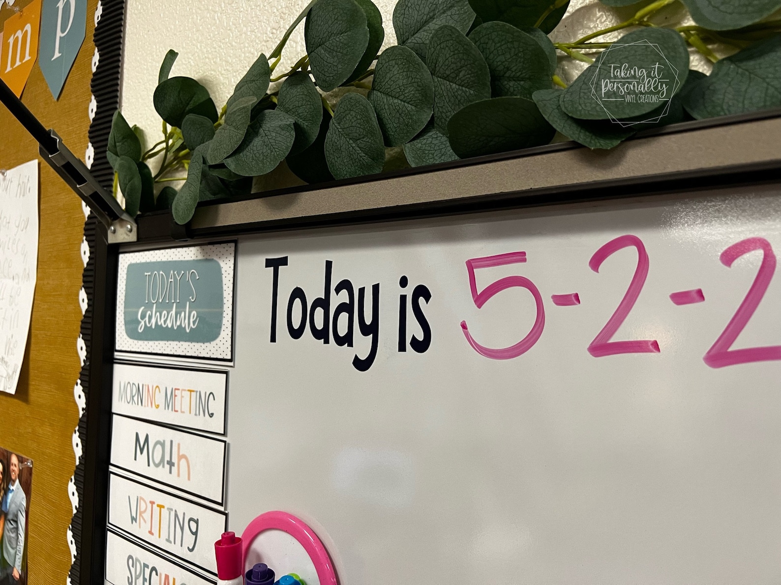 CUSTOM WORD LABELS sold Individually for Classroom Whiteboard ...