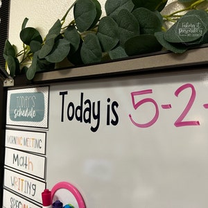 CUSTOM LABELS for Classroom Whiteboard / Classroom Vinyl - Etsy UK